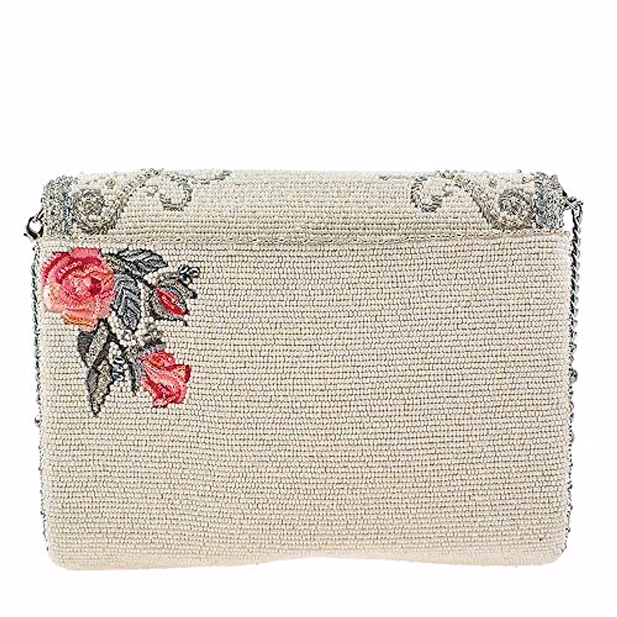 Mary Frances Bonjour Crossbody Clutch Paris Handbag, Multi