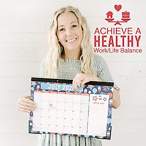 Doodle Teacher Desk Calendar 2023-2024 - Academic 2023-2024, 2023 Large School Year Calender July Desktop