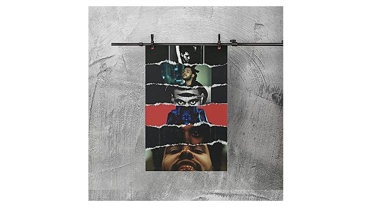 The Weeknd Album Cover Poster | Vibrant Wall Art for Fans