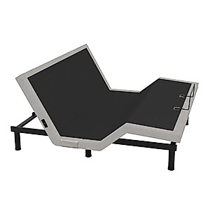 Irvine Home Collection King Adjustable Base with 10-Inch Gel Memory Foam Mattress Combo Set,D02KM