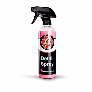 Adam's Detail Spray 16oz - Quick Waterless Detailer Spray for Car Detailing | Polisher Clay Bar & Car Wax Boosting Tech | Add Shine Gloss Depth Paint | Car Wash Kit & Dust Remover