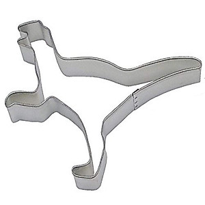 R&M Velociraptor 6" Cookie Cutter in Durable, Economical, Tinplated Steel