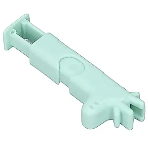 Tgoon Chip Bag Clip, Bag Sealing Clips High Elasticity Bright Color Plastic Material Simple Practical Giraffe Look for Office for Snack Bag for Kitchen(Giraffe Seal Buckle - Green)