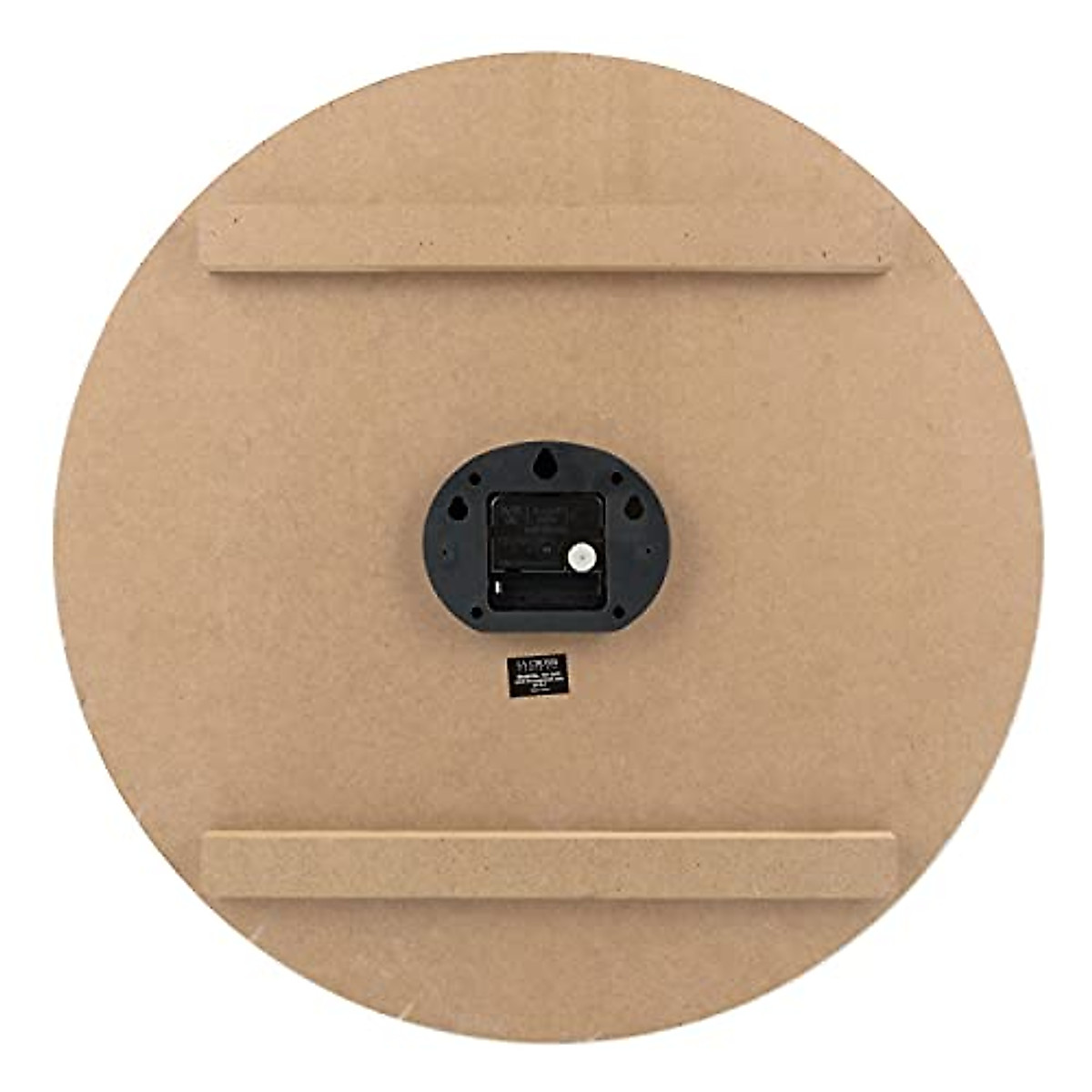 La Crosse Clock 404-3450 19.7-Inch Harper Wood Quartz Wall Clock, Brown