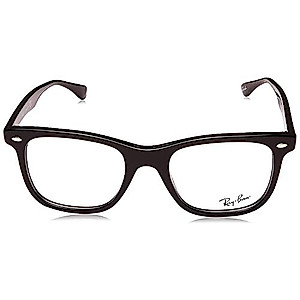 Ray-Ban RX5248-2000 Eyeglasses, Black, 51 mm