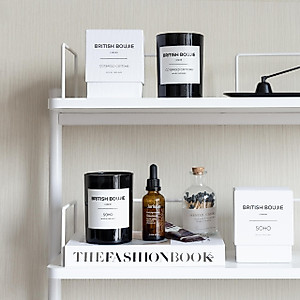 SOHO Premium Scented Candle in Box - Luxurious Warm Sweet Woody Highly Scented Fragrance with Long Burn time - Large 280gm Natural Wax - Scented Candle Gifts for Women & Men