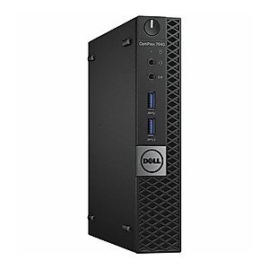 Dell OptiPlex 7040 Micro Form Factor Desktop Intel Core i7-6700T Quad-Core 16GB RAM 512GB SSD Win 10 Pro (Renewed)