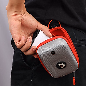 ACHIX Golf Rangefinder Hard Shell Case Compatible with Bushnell/Callaway, Universal Range Finder Carry Bag with Carabiner Belt Clip