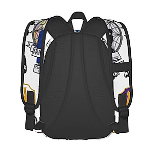 Wednesdoy Dance Backpack Bookbag bag 3d Casual Light Weight Wednesdoy Backpacks For Girls