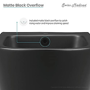 Swiss Madison - well made forever SM-BD226MB St. Tropez Bidet, Matte Black