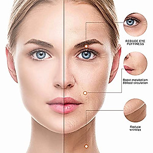 NuAngela Jade Roller 100% Real Jade Gua Sha Tool, Facial Eyes Treatment Pens And Rollers, Face Body Massage Board, Anti Aging Skin Care Tools For Women and Men, Beauty Ice Massager For Muscle, Neck, Arm (Massage Set Black)