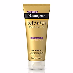 Neutrogena Build-A-Tan Gradual Sunless Tanning-6.7 oz, 2 pack