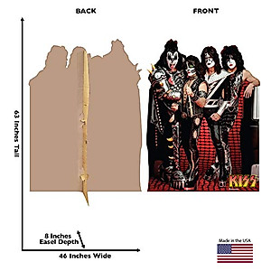 Cardboard People KISS Group Life Size Cardboard Cutout Standup