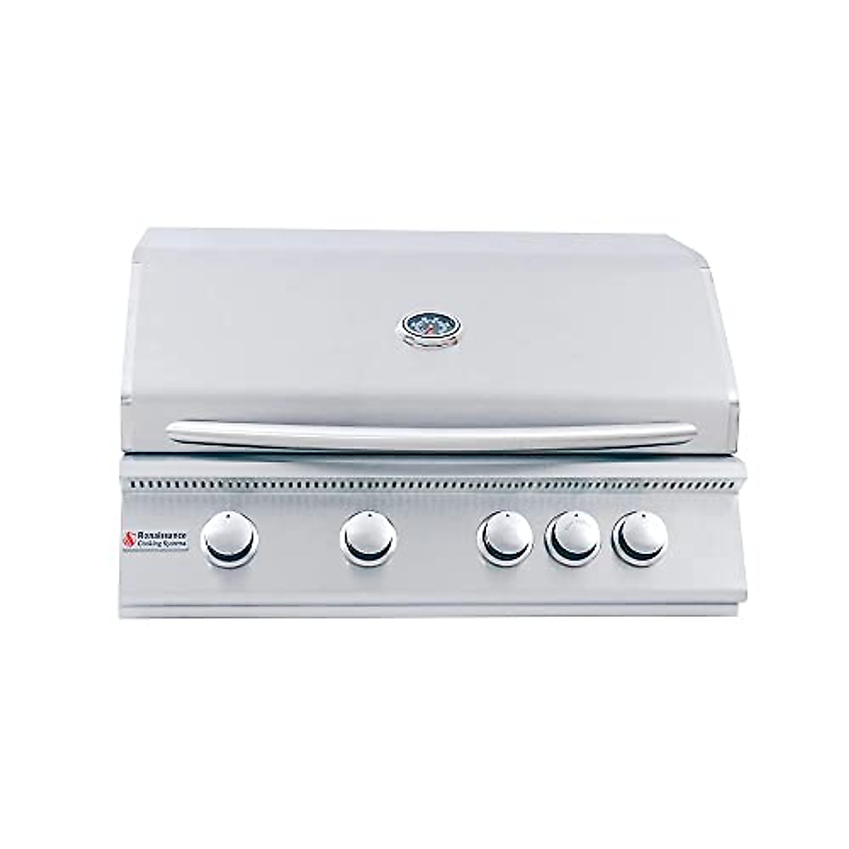RCS Premier Series Stainless Steel 32 Built-in Grill with Rear Burner -Natural Gas