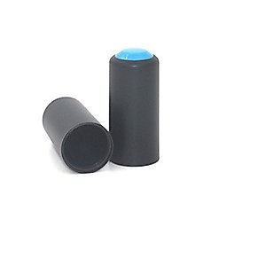 Foitech a Pair (2pcs) Blue Battery Screw on Cap Cup Cover for Pgx2 Slx2 Wireless Microphones