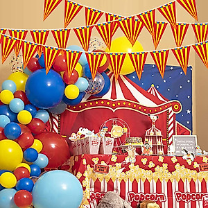 Carnival Pennant Banner - 5 Packs Party Décor