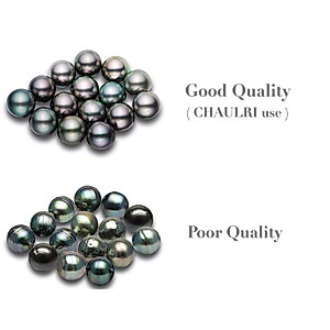 CHAULRI Top Grade Tahitian Black Pearl & Amethyst Necklace - 18K Gold over Sterling - Adjustable 19" - Feb/June Birthstone, Ombre Effect