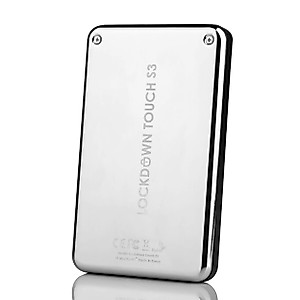 FahanTech Made in Korea - Upgraded SATA III Lockdown Series AES 256-bit Hardware Encrypted Hard Drive Enclosures (SATA III Metal-Black)