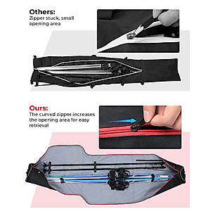KEMIMOTO Ski Bag and Boot Bag Combo, Snowboard Bag Padded Ski Bags for Air Travel, Snow Ski Bags Fit Skis Up to 200cm, Ski Double Bag Combo