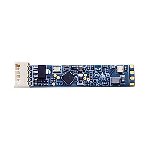 XICOOLEE Microwave Radar Sensor Module LD2410, 24GHz ISM Band, Human Presence Motion Sensing Module, Non-Contact Monitoring Detector, Horizontal Connect, with Bluetooth, Support GPIO and UART Output