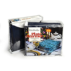 Waterbridge Electric Plate Warmer - Heats up to 6 Large Plates - Evening Blue The Basic