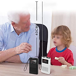 NOAA Weather Radio Portable AM FM Transistor auto Alert Battery Operated by1500MAH Battery with Strong Flashlight Emergency SOS Alarm Ultra-Long Antenna Best Reception