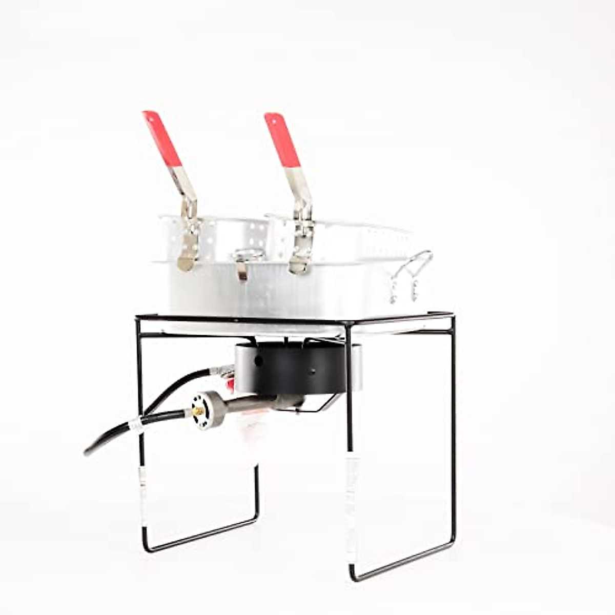 King Kooker 1618 16-Inch Propane Outdoor Cooker with Aluminum Pan and 2 Frying Baskets