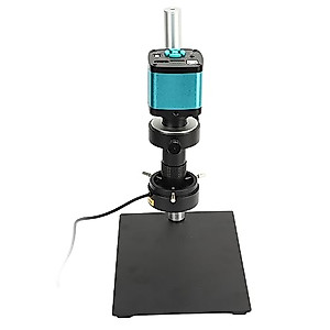 Video Microscope Camera, 130X 400-700nm 1080P Industrial Camera High Definition Multimedia Interface 100-240VAC for Industrial Use (US Plug)