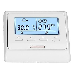 LANTRO JS Programmable LCD Thermostat for Floor and Water Heating,ME5516