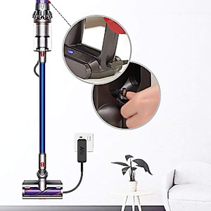 KFD 30V Replacement Dyson V10 V11 V12 V15 Charger AC Adapter for Dyson Cyclone V10 Absolute Animal Motorhead, Dyson V11 Torque Drive/Animal/Absolute Cordless Vacuum Cleaner Power Supply Cord Cable