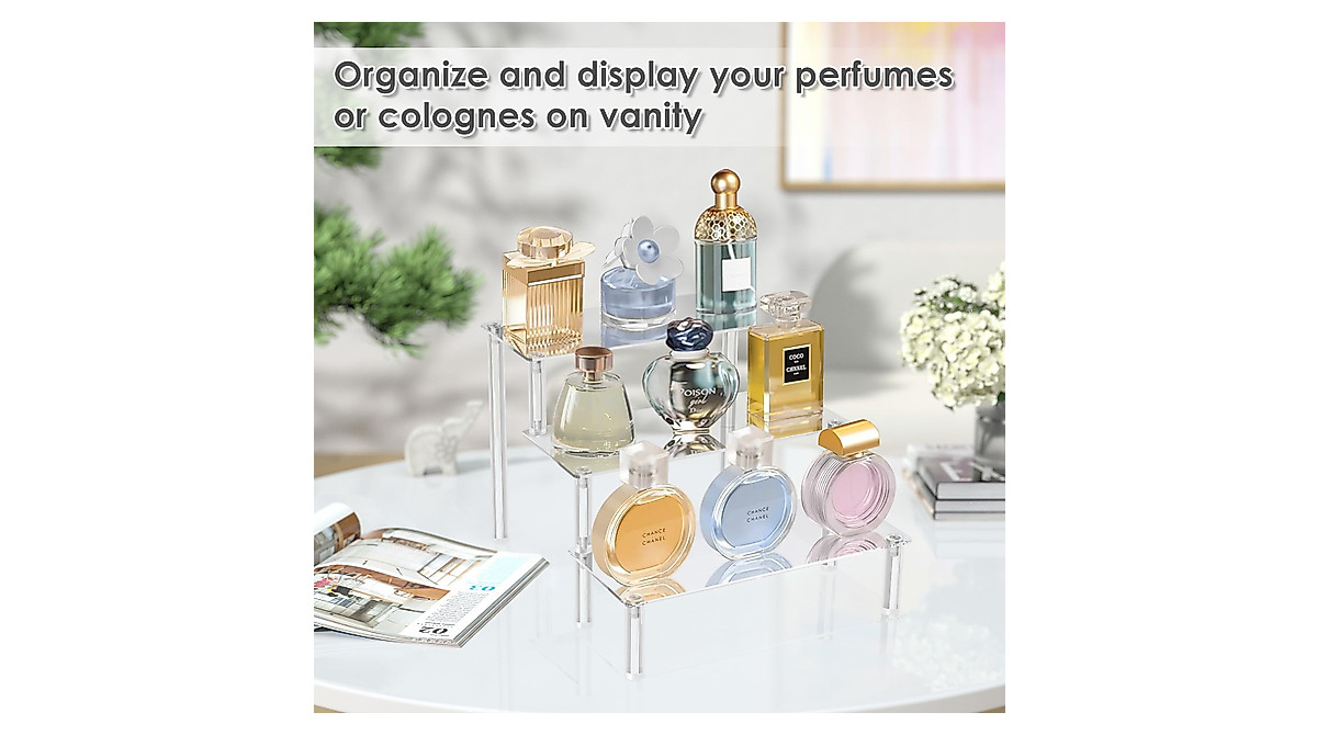Clear Acrylic Display Risers - Organize with Style