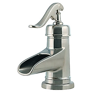 Pfister LF-M42-YPKK LFM42YPKK Ashfield Single Control 4" Centerset Bathroom Faucet in Brushed Nickel