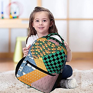 KOOLLE Backpack 3d Printed Travel Backpack Casual Laptop Backpack Lightweight Multi-Function SchoolBag For Adult Youth