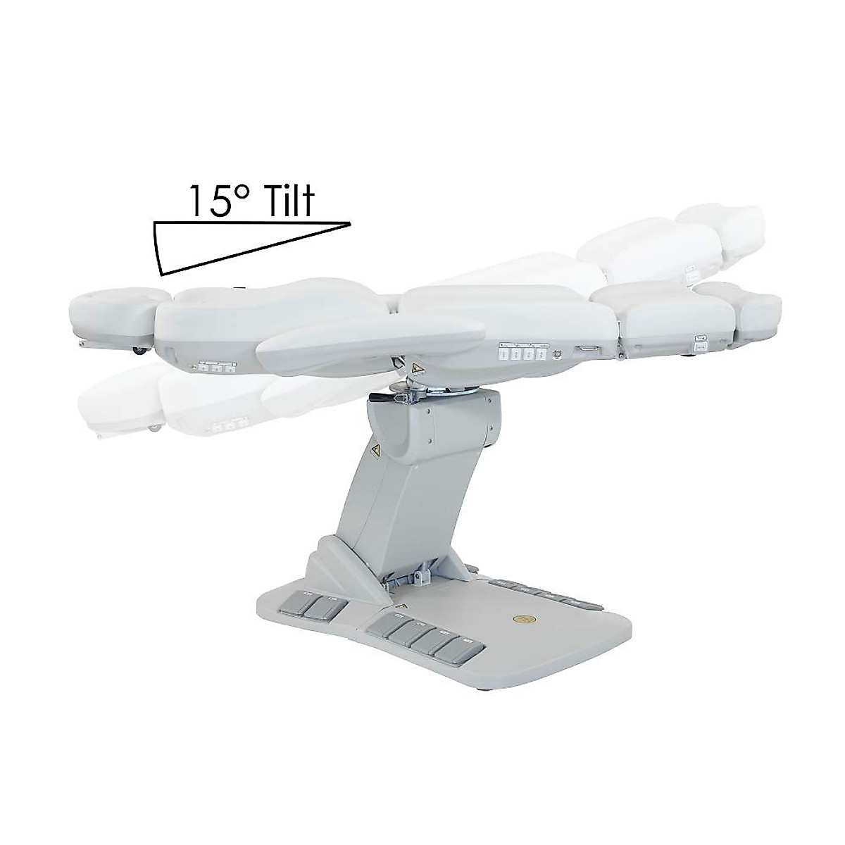SKINACT Palma Electric Medical Spa Treatment Table (White)
