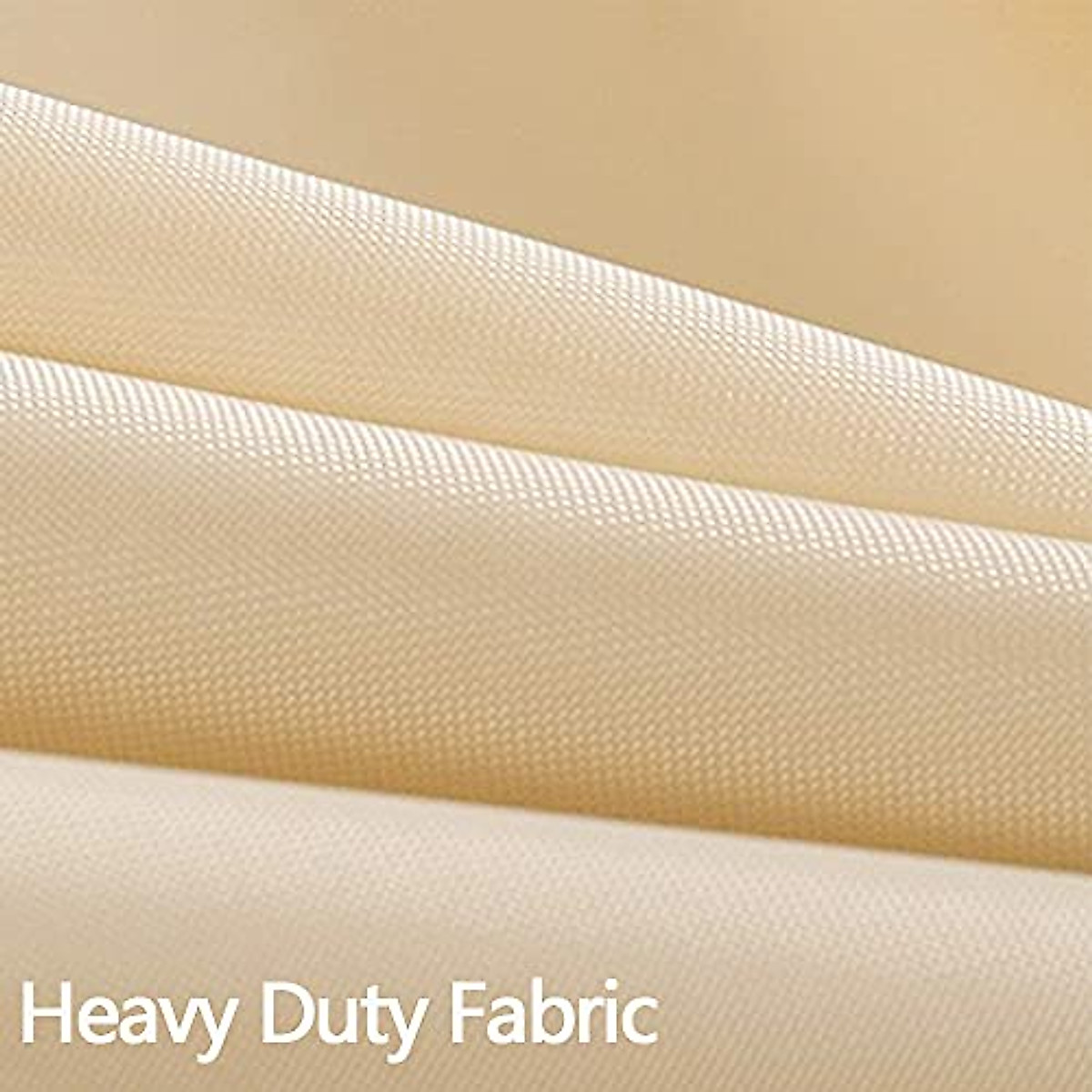 Cozzka 52 Inch Outdoor Prep Table Cover for Keter Unity XL Portable Outdoor Table and Storage Cabinet Heavy Duty Waterproof UV Resistant BBQ Grill Prep Table Cover Patio Bar Cooking Cart, Beige