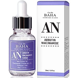 Arbutin 5% Serum for Face with Niacinamide 5% - Treating Pigmentations, Melasma, Dark Spot Corrector, Prevent Skin Discolouration, 1 Fl Oz (30ml)