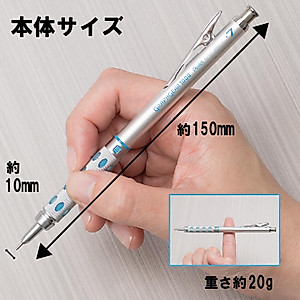 Pentel Graph Gear 1000 Mechanical Drafting Pencil 0.7mm Blue (PG1017)