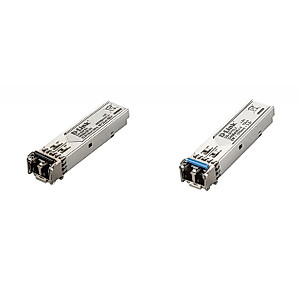 D-Link 1-Port Mini-GBIC SFP to 1000BaseSX Multi-Mode 550M Fiber Transceiver - (DIS-S301SX)