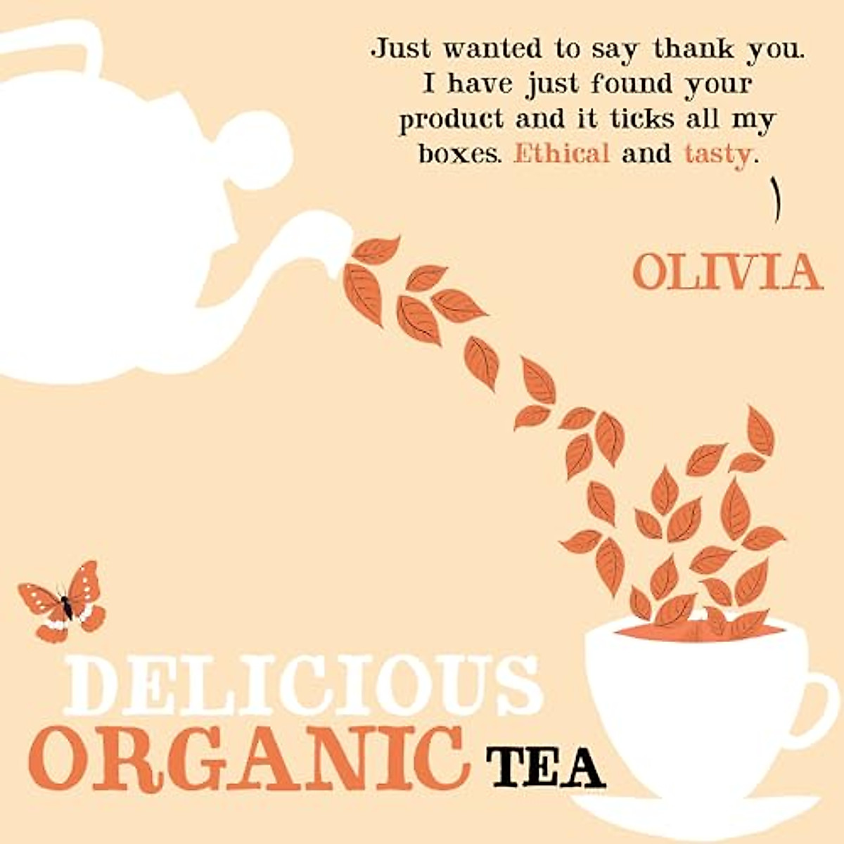 Clipper Tea Chamomile & Peach Teabags – USDA Organic, Great Hot or Iced – Natural, Fair & Delicious Fruity Chamomile & Peach Infusion – 20 Tea Bags