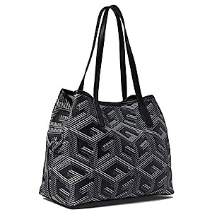 GUESS Vikky Tote Black Logo One Size
