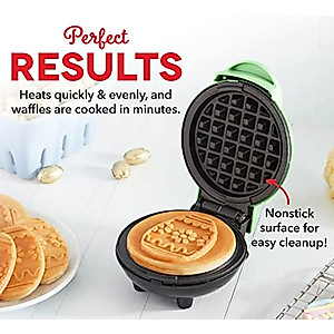 DASH EASTER EGG MINI WAFFLE MAKER