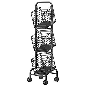 SLNFXC Kitchen Shelf Vegetable Rack Multilayer Detachable Organize Snack Basket