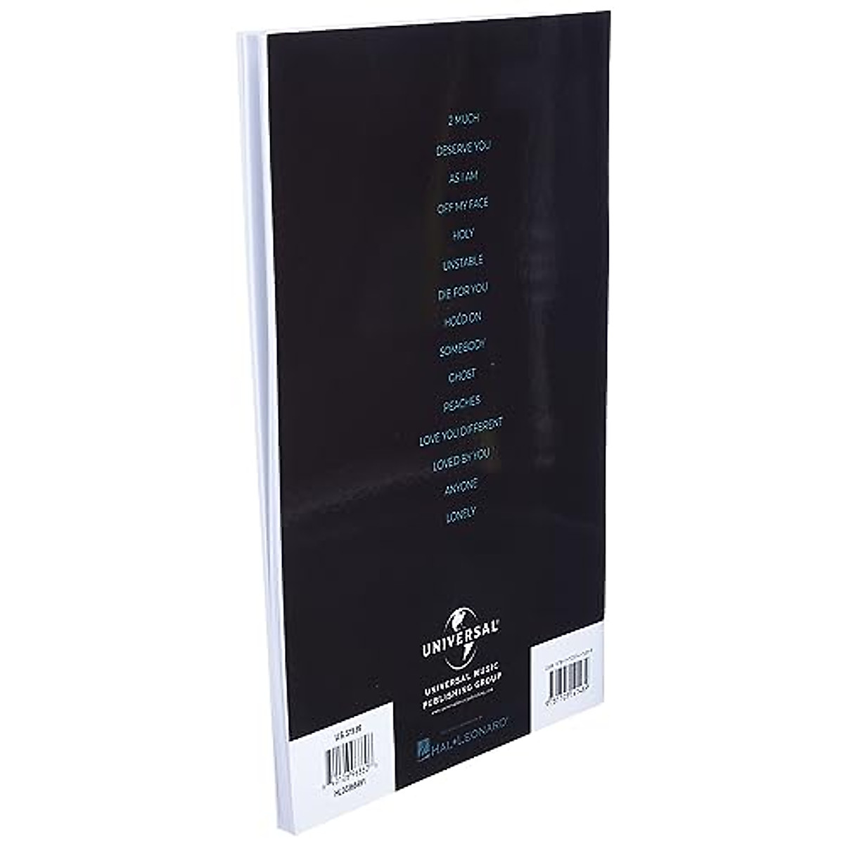 Justin Bieber - Justice: Piano/Vocal/Guitar Songbook (Hal Leonard)