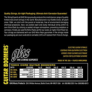 GHS Strings Electric Guitar Strings (HC-GBL SET)