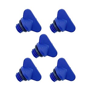 Mercruiser Manifold Engine Block Drain Plug Kit (Pack of 5) 22-806608A02 & 18-4226