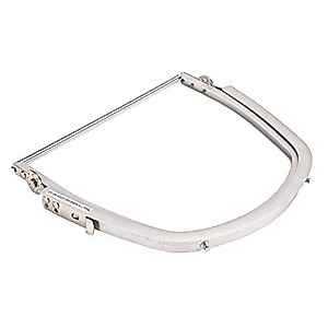 MSA 10158799 V-Gard Frame - General Purpose & Elevated Temperature Applications, Fits Cap-Style Hard Hats, Metal - Heavy Duty Anodized Aluminium, Durable & Replaceable Safety Helmet Accessory