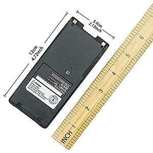 Vineyuan BP-209N NI-CD Battery Compatible for ICOM IC-A6 IC-A24 IC-V8 IC-V82 IC-U82 IC-F3GS IC-F4GS IC-F30GT IC-F12 IC-F21 IC-F22 BP-210 BP-222 BP-209N BP-210N BP-222N