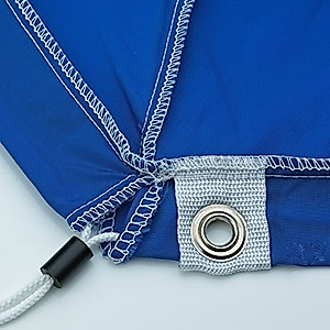 Nylon Laundry Bag with Shoulder Strap, Royal Blue - 30" X 40" - Commercial Grade 100% Nylon, Designed for Heavy Duty Use, College Laundry Bags, Laundromat and Household Storage - Made in The USA