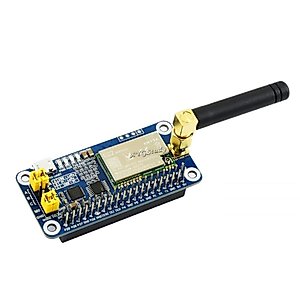SX1262 LoRa HAT Covers 915MHz Frequency Band with Spread Spectrum Modulation Supports Raspberry Pi 1 2 3 4 Series Boards with UART Interface for STM32 @XYGStudy