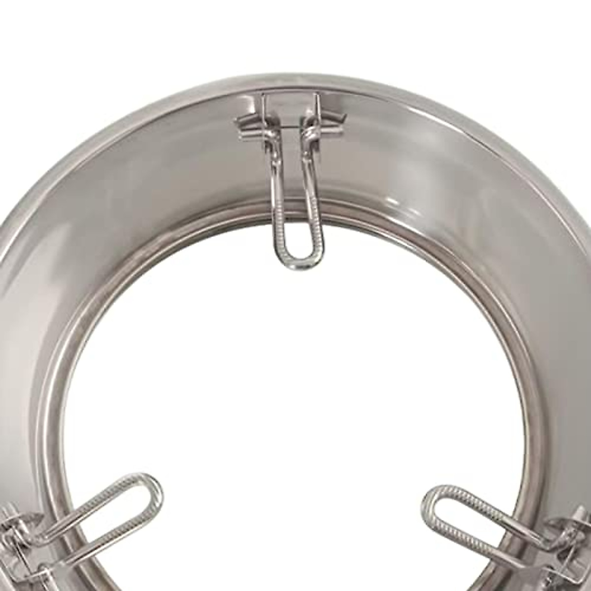 Milageto Windproof Design Gas Stove Rack Cookware Parts Stainless Steel Cooking Pan Stand Stoves Hob Covers Wok Rack Pans Support Rack for Kitchen, Double Layer S